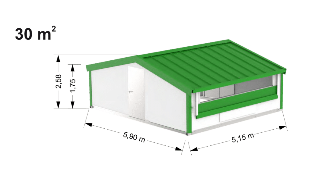 Bâtiment avicole déplaçable professionnel - Approdis
